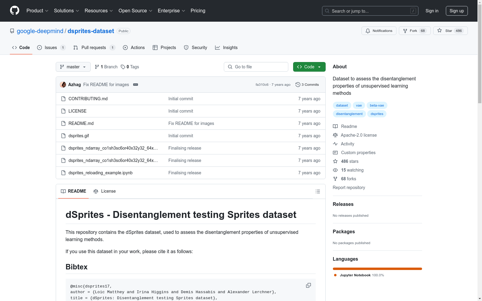 dSprites|无监督学习数据集|图像数据集数据集
