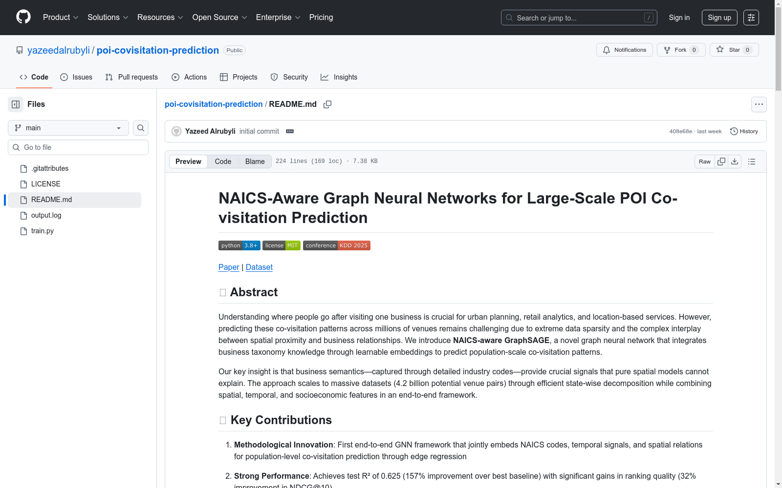 沙特阿拉伯国王苏丹大学 发布 POI-Graph 数据集, 应用在 兴趣点预测、城市规划与零售分析 领域