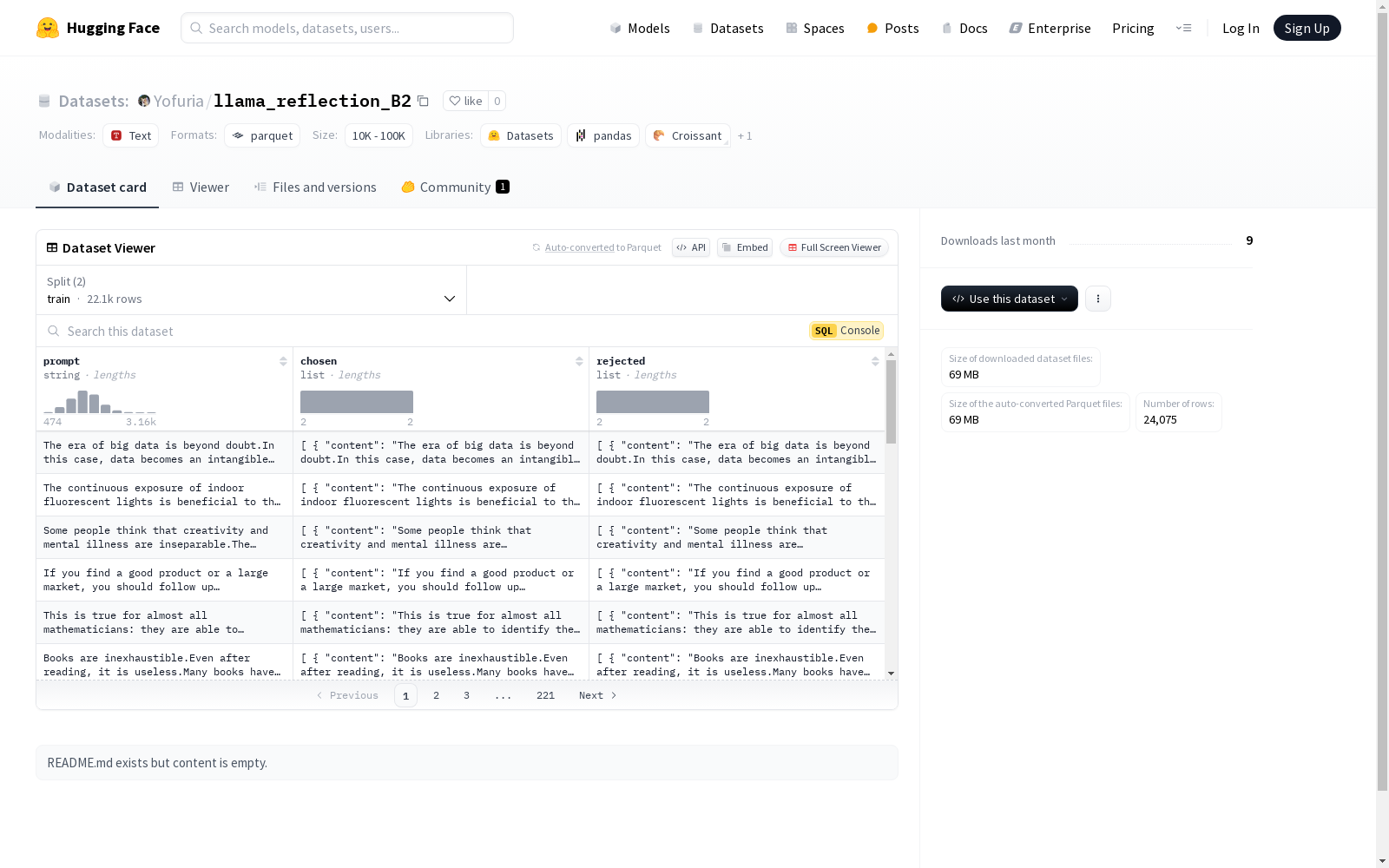 llama_reflection_B2|自然语言处理数据集|文本生成数据集