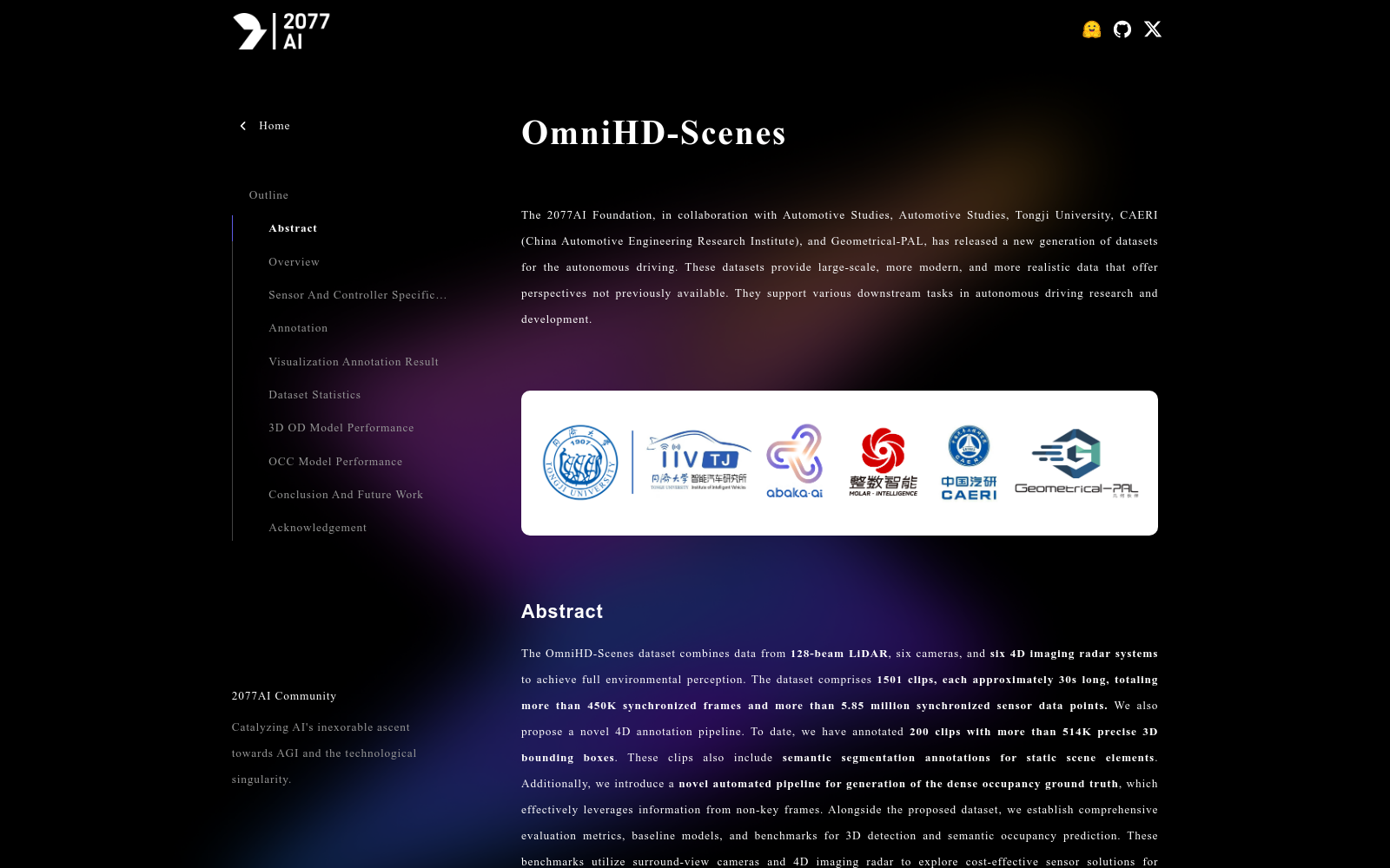 OmniHD-Scenes|自动驾驶数据集|多模态数据数据集