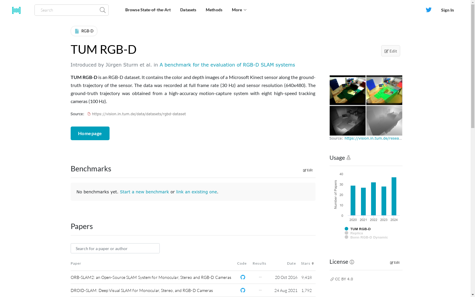 TUM RGB-D|三维重建数据集|传感器数据数据集