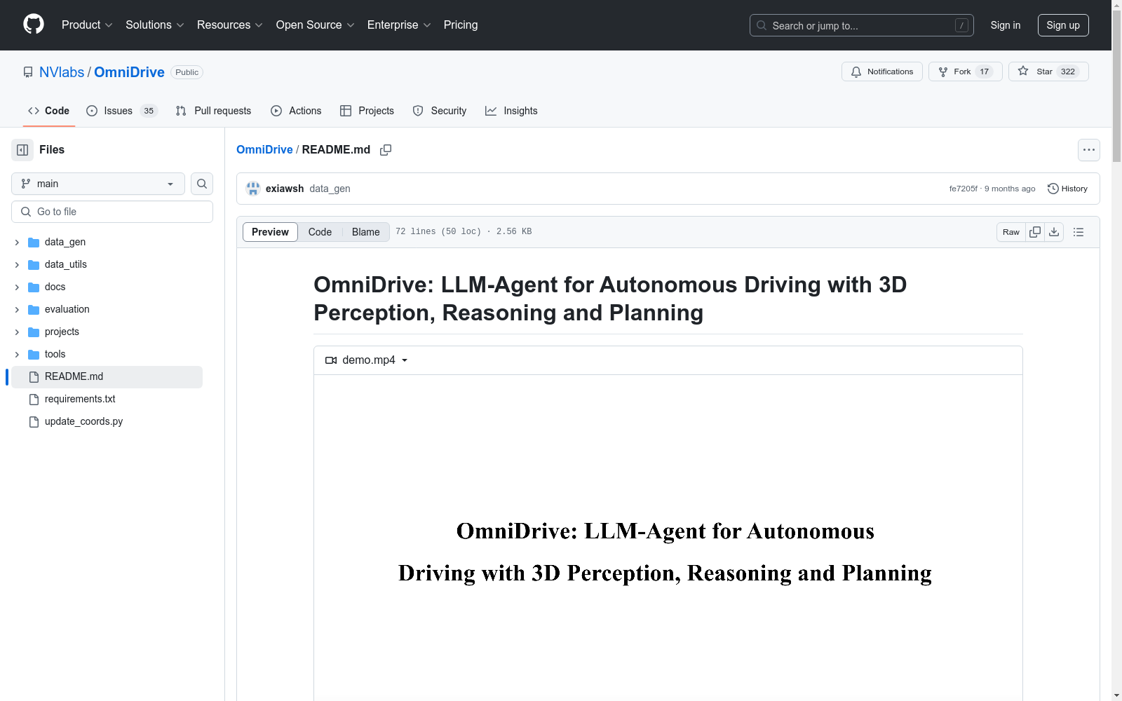 英伟达（NVIDIA） 发布 OmniDrive 数据集, 应用在 自动驾驶、全息视觉语言 领域