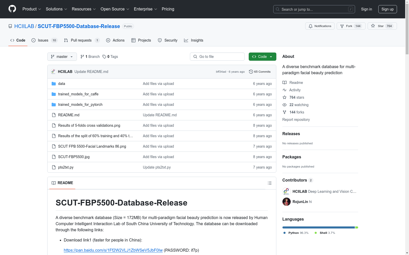 SCUT-FBP5500|面部美预测数据集|人脸识别数据集