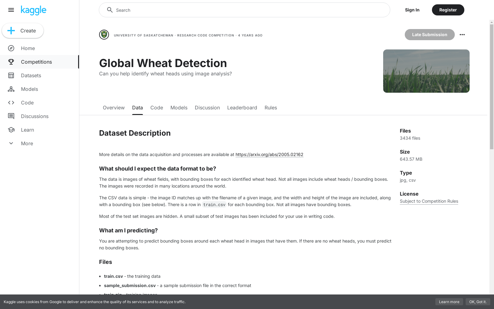 Global Wheat Head Dataset (GWHD)|计算机视觉数据集|农业科技数据集