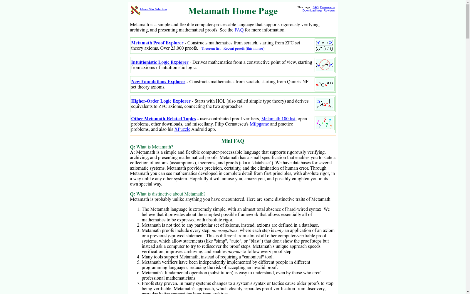 Metamath|数学证明数据集|计算机语言数据集