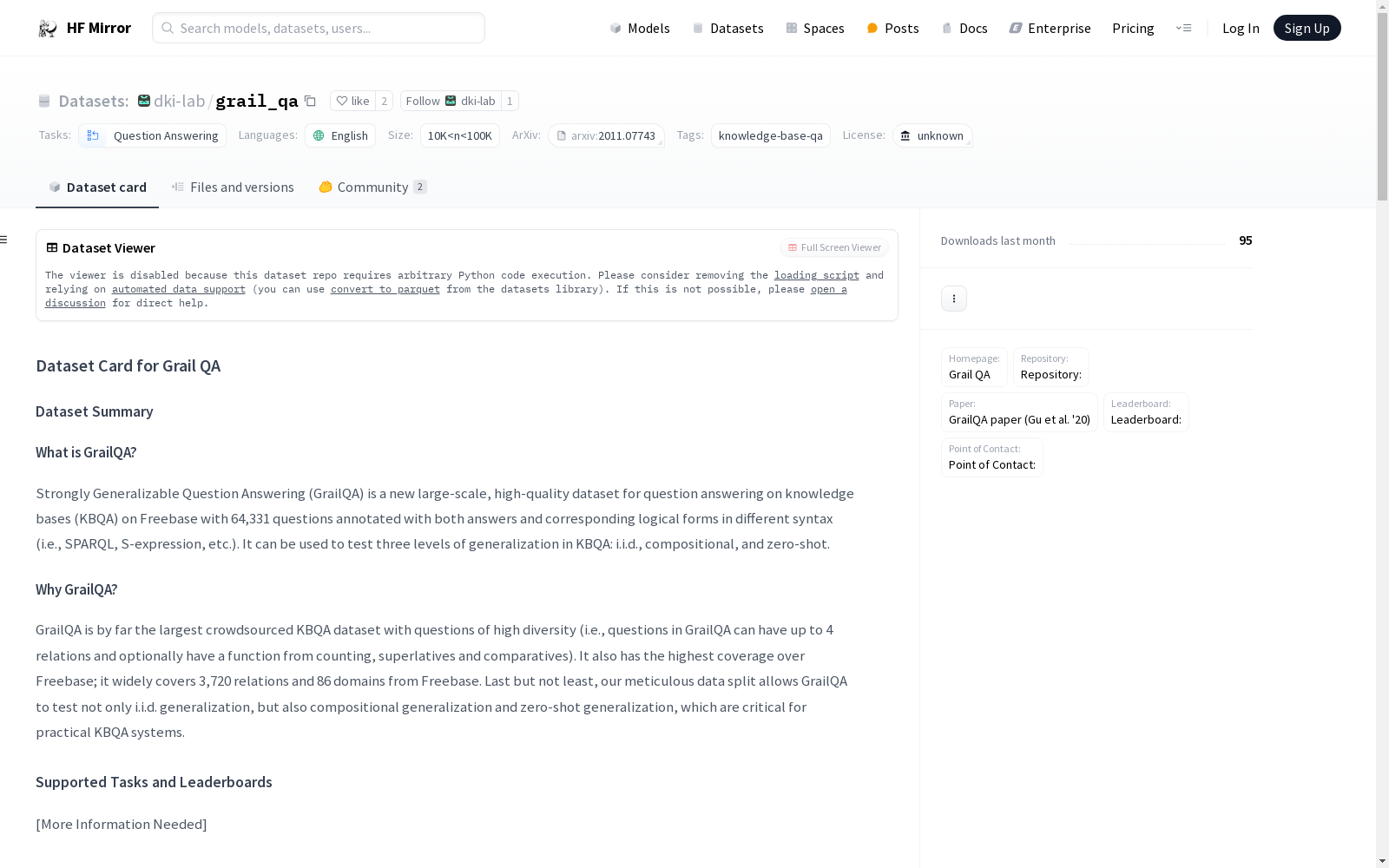 dki-lab/grail_qa|知识库问答数据集|泛化测试数据集