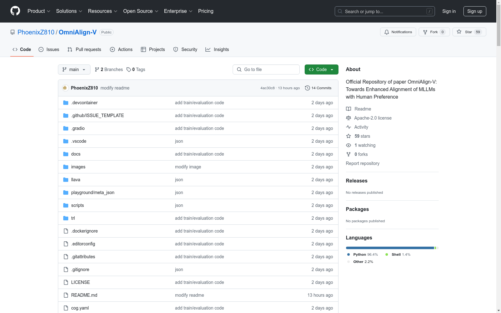 OmniAlign-V SFT Dataset, OmniAlign-V-DPO Dataset, MM-AlignBench|多模态语言模型数据集|偏好优化数据集