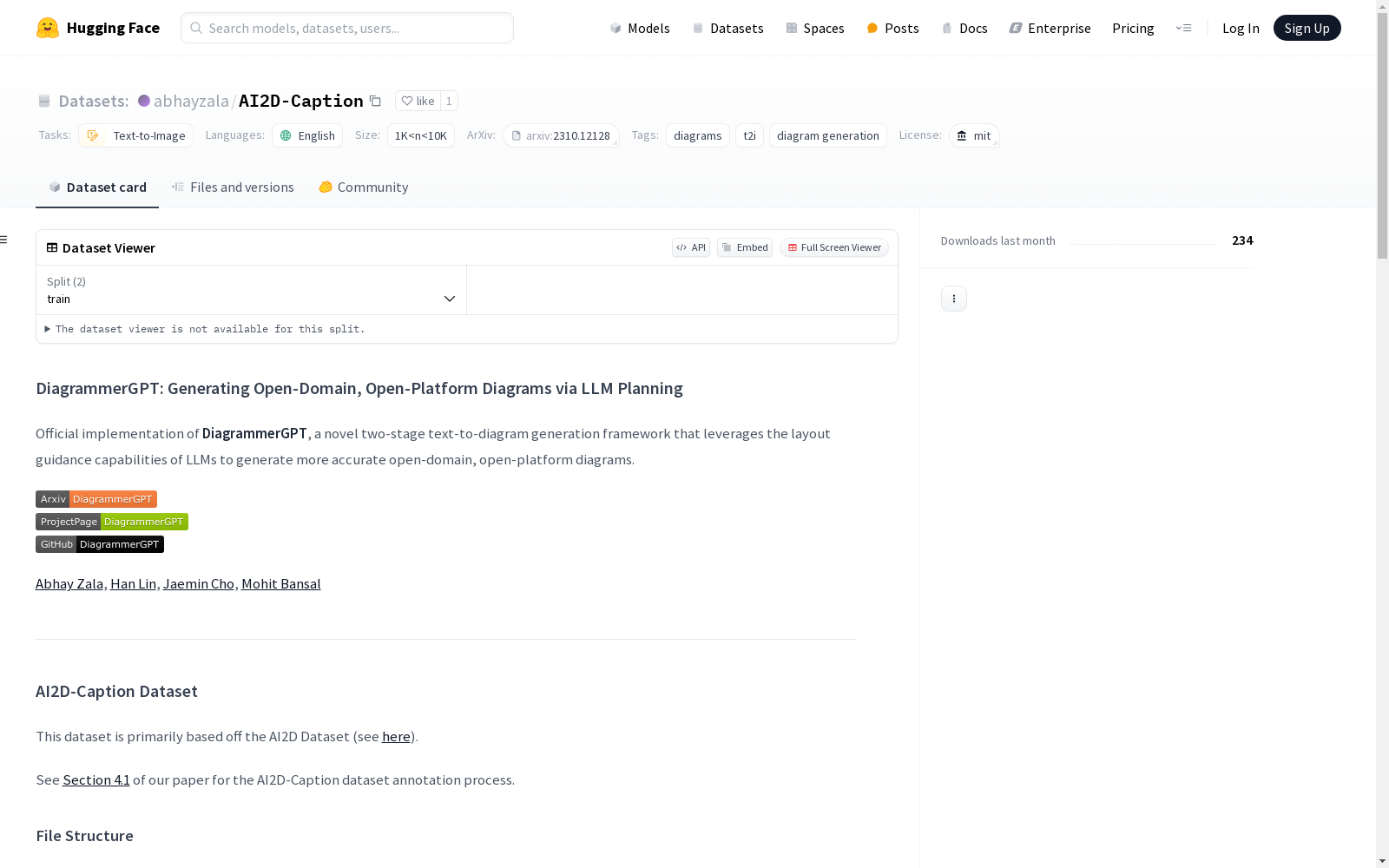 AI2D-Caption|图表生成数据集|文本生成数据集