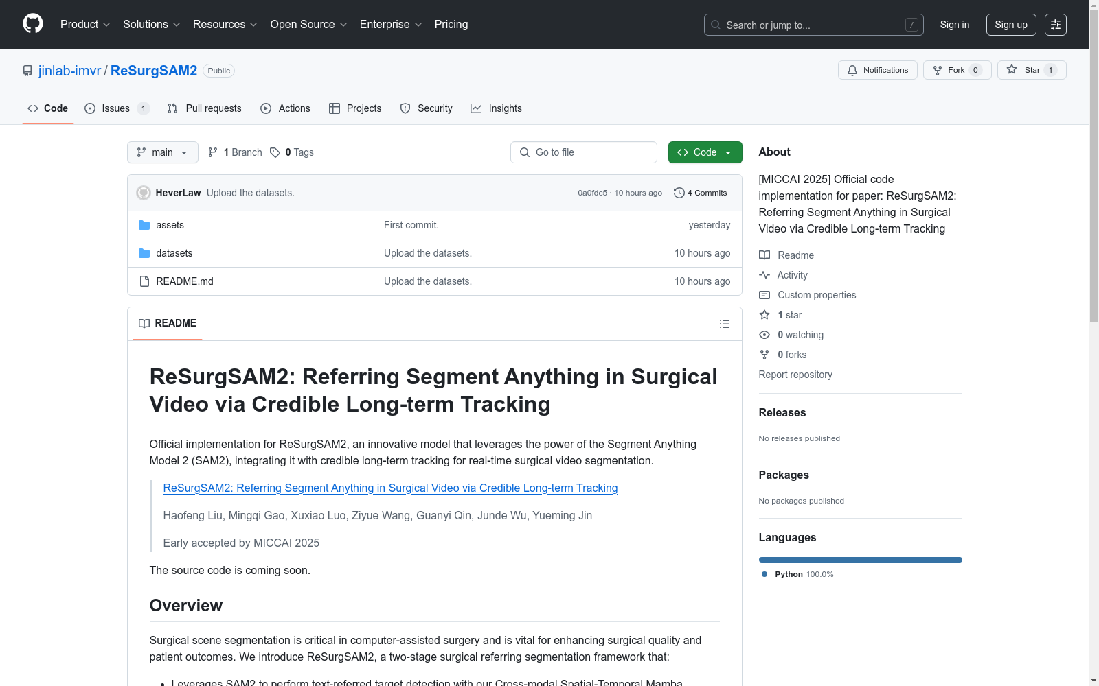 Ref-EndoVis17 和 Ref-EndoVis18|计算机辅助手术数据集|场景分割数据集