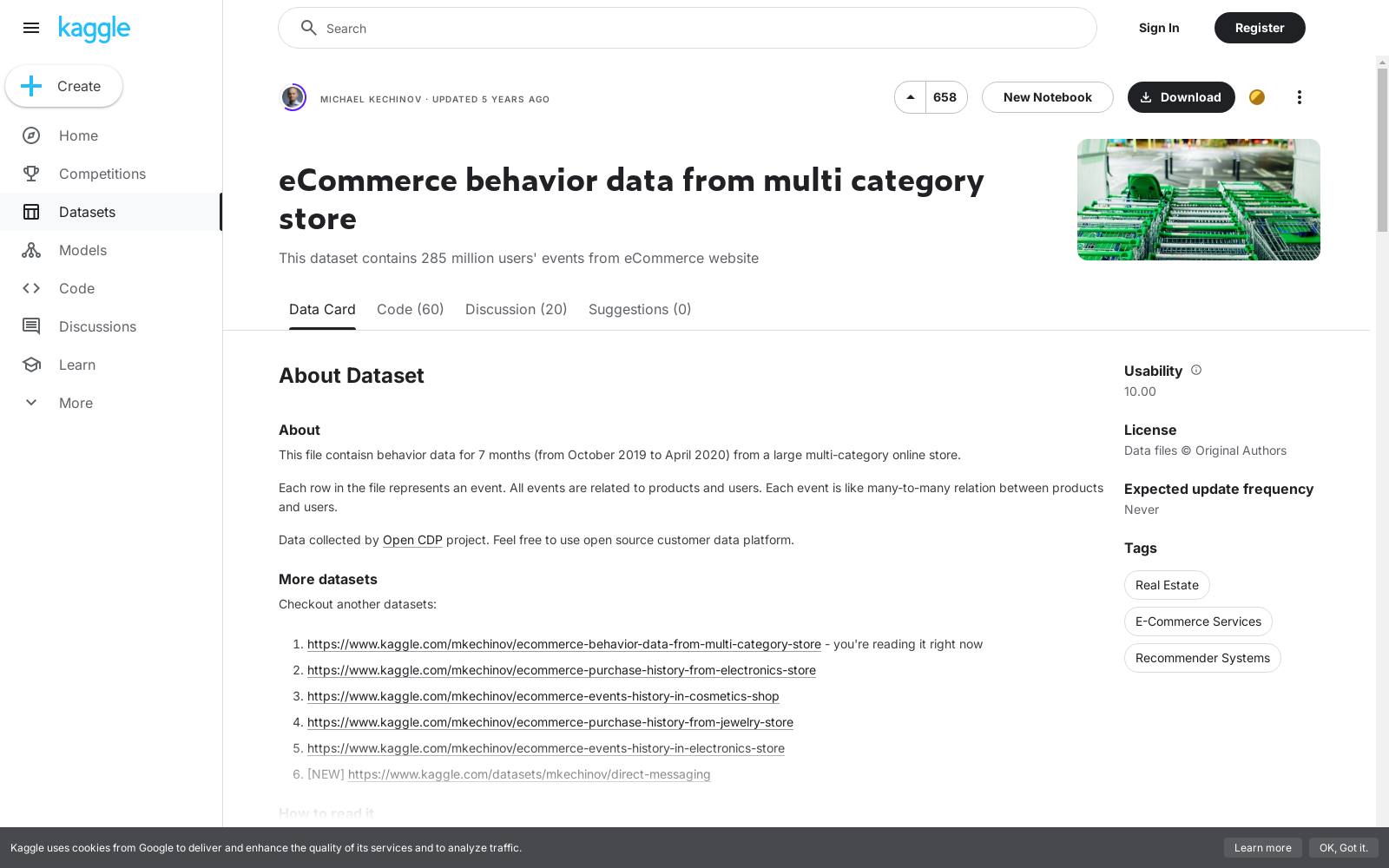 E-Commerce User Behavior|电子商务数据集|用户行为分析数据集