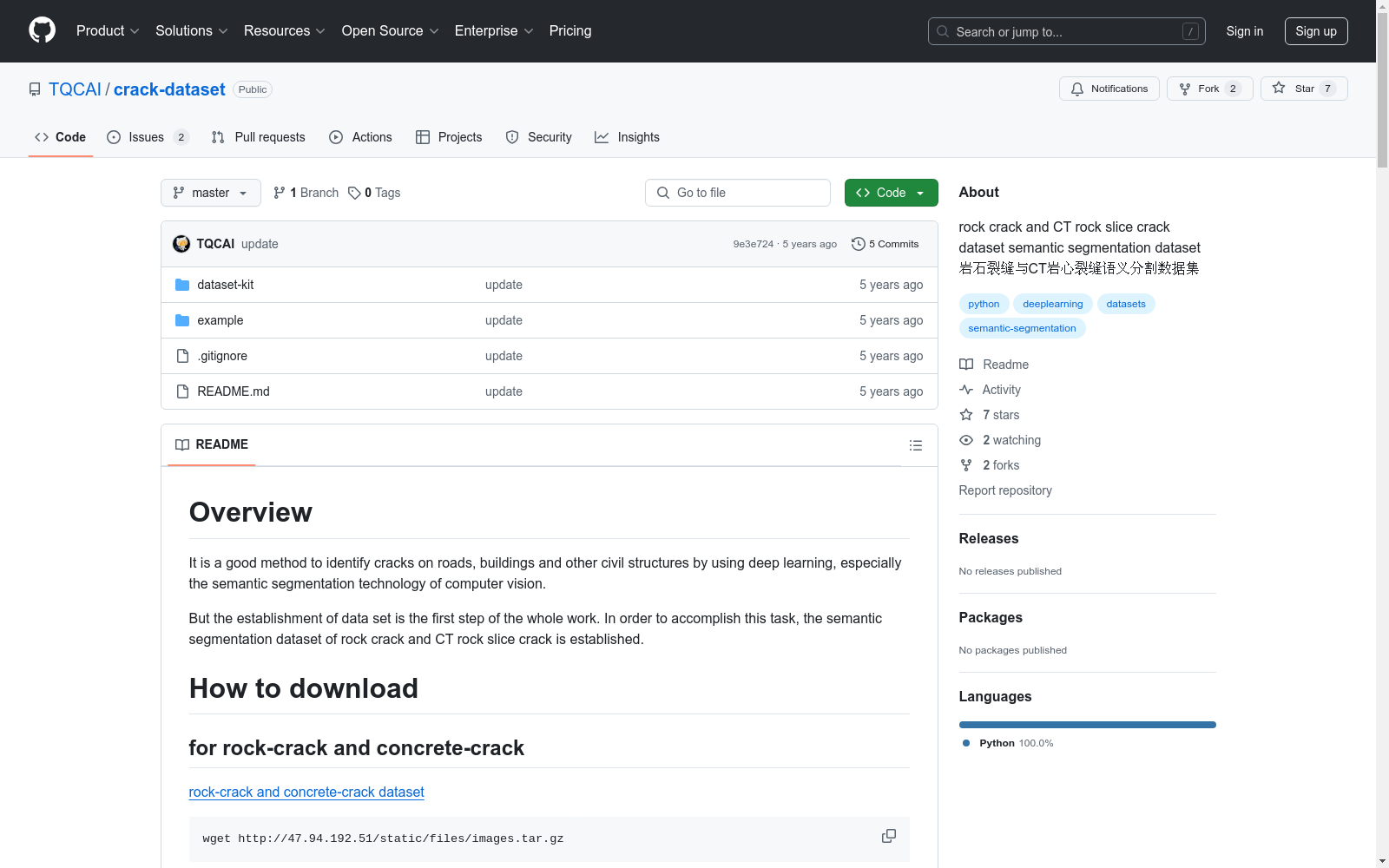 rock-crack and concrete-crack dataset, CT-slice-crack dataset|裂缝检测数据集 ...